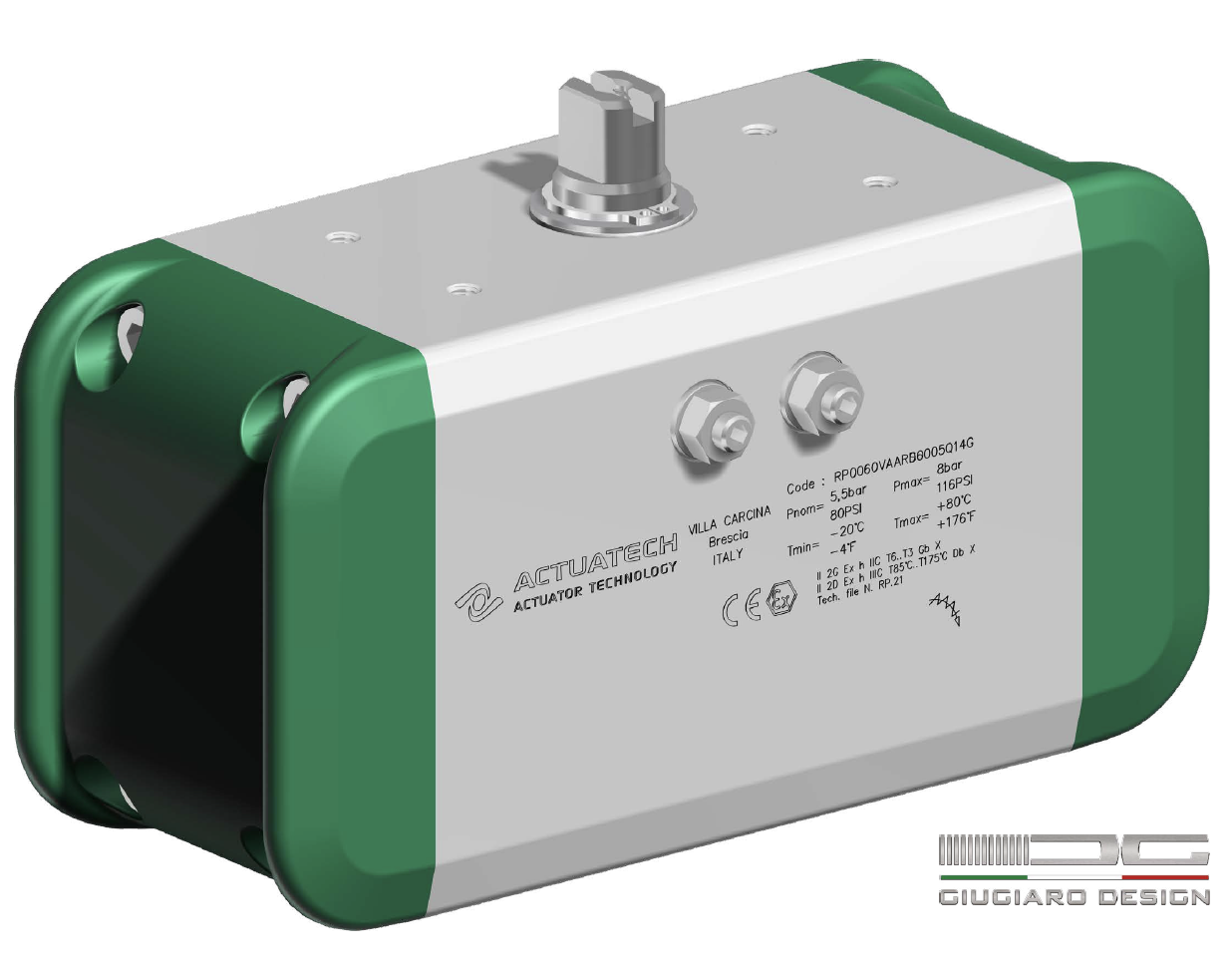 DA & SR Pneumatic Actuators for Valve Control