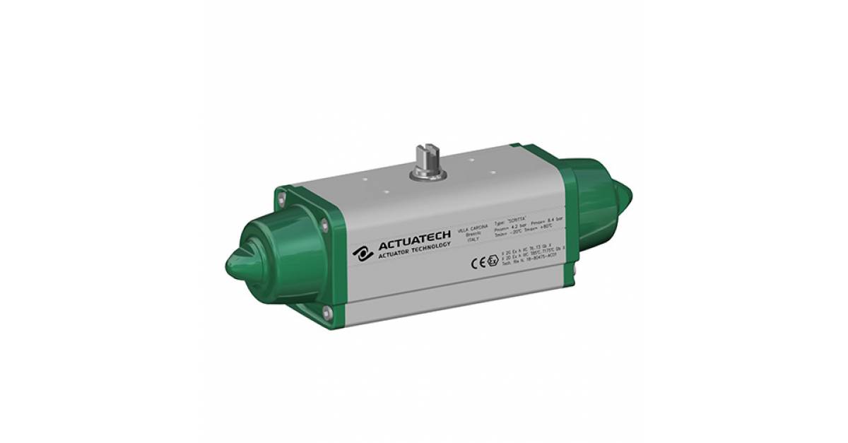 Spring Return Pneumatic Actuator 60 PSI 4.2 Bar Performance